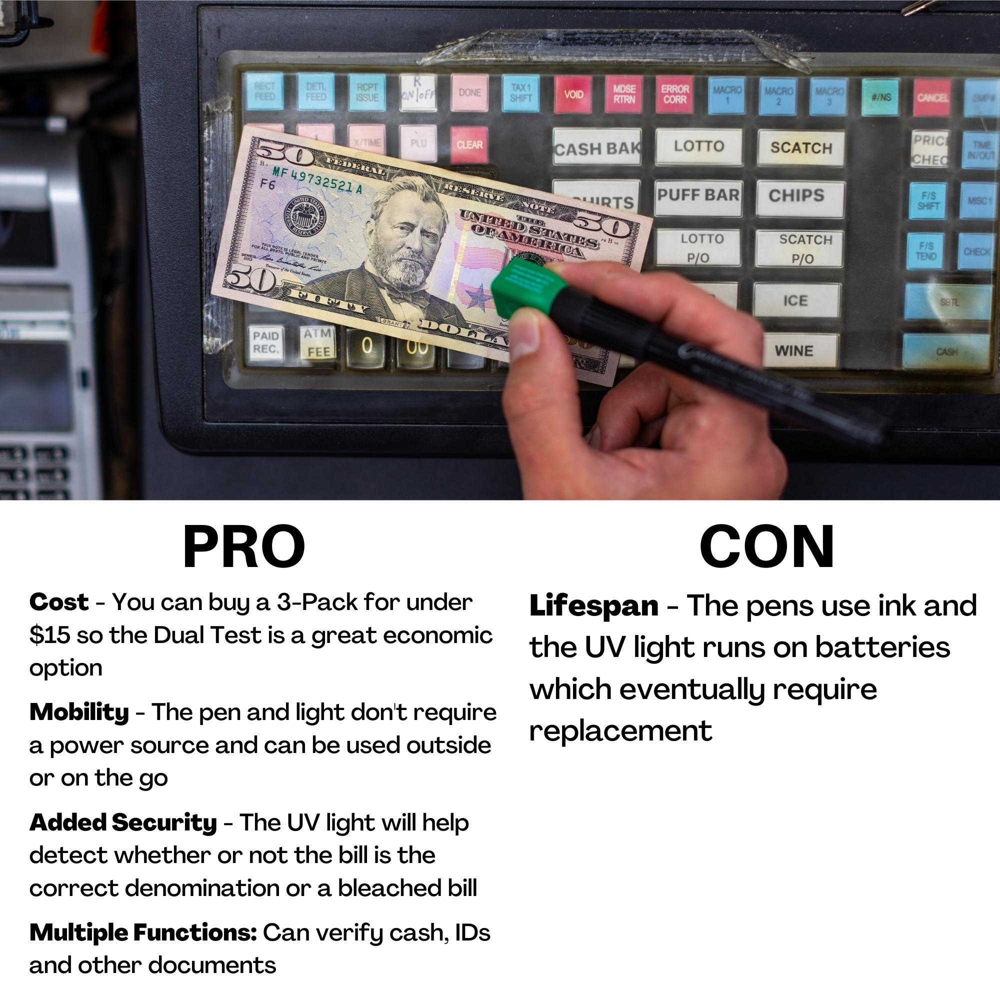 Buyer's Guide | Top 8 Counterfeit Detectors - Dri Mark