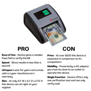 Buyer's Guide | Top 8 Counterfeit Detectors - Dri Mark