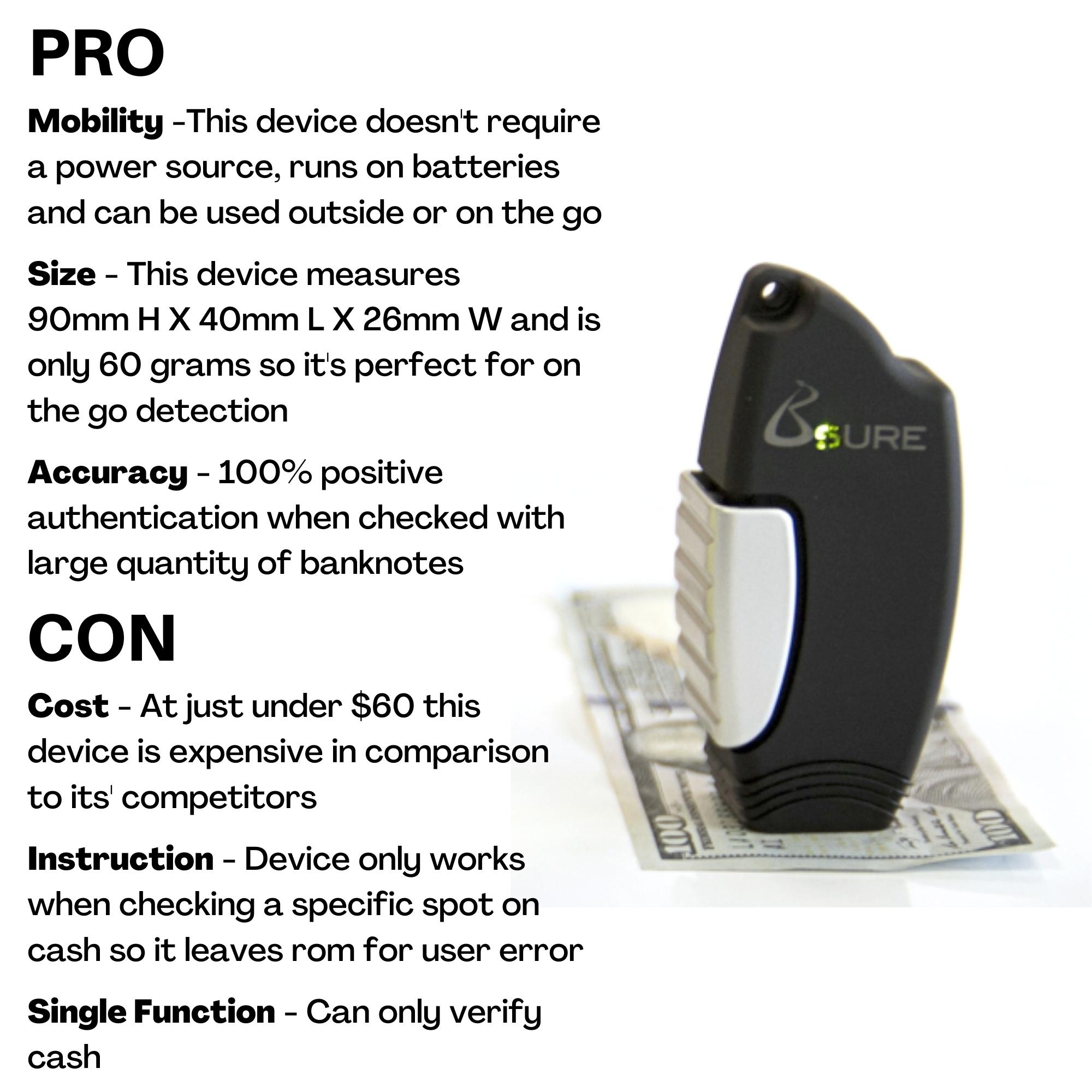 Buyer's Guide | Top 8 Counterfeit Detectors - Dri Mark