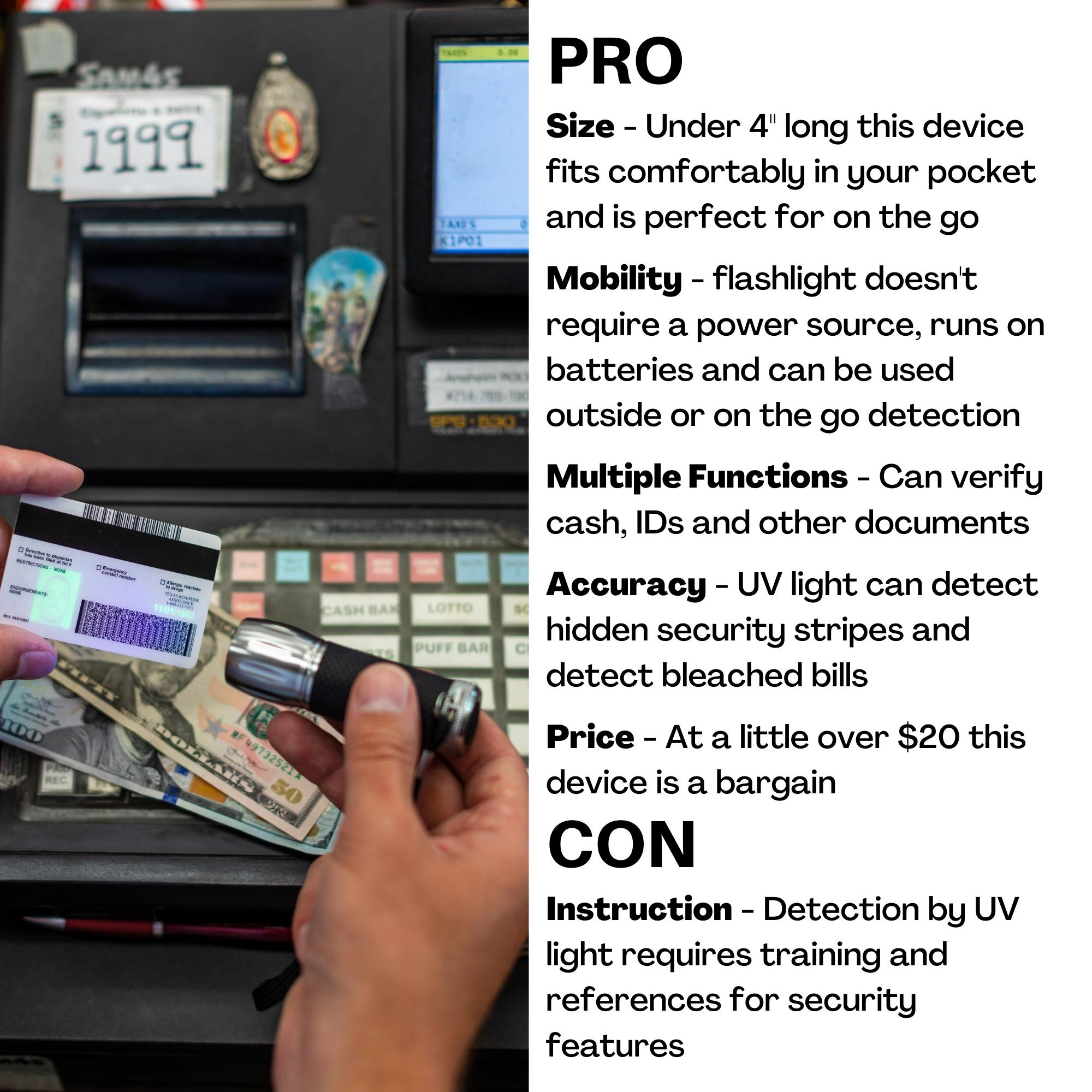 Buyer's Guide | Top 8 Counterfeit Detectors - Dri Mark
